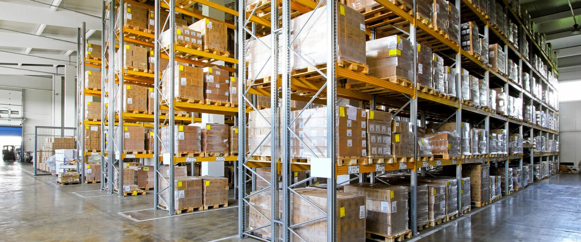What are the three main types of storage facilities?